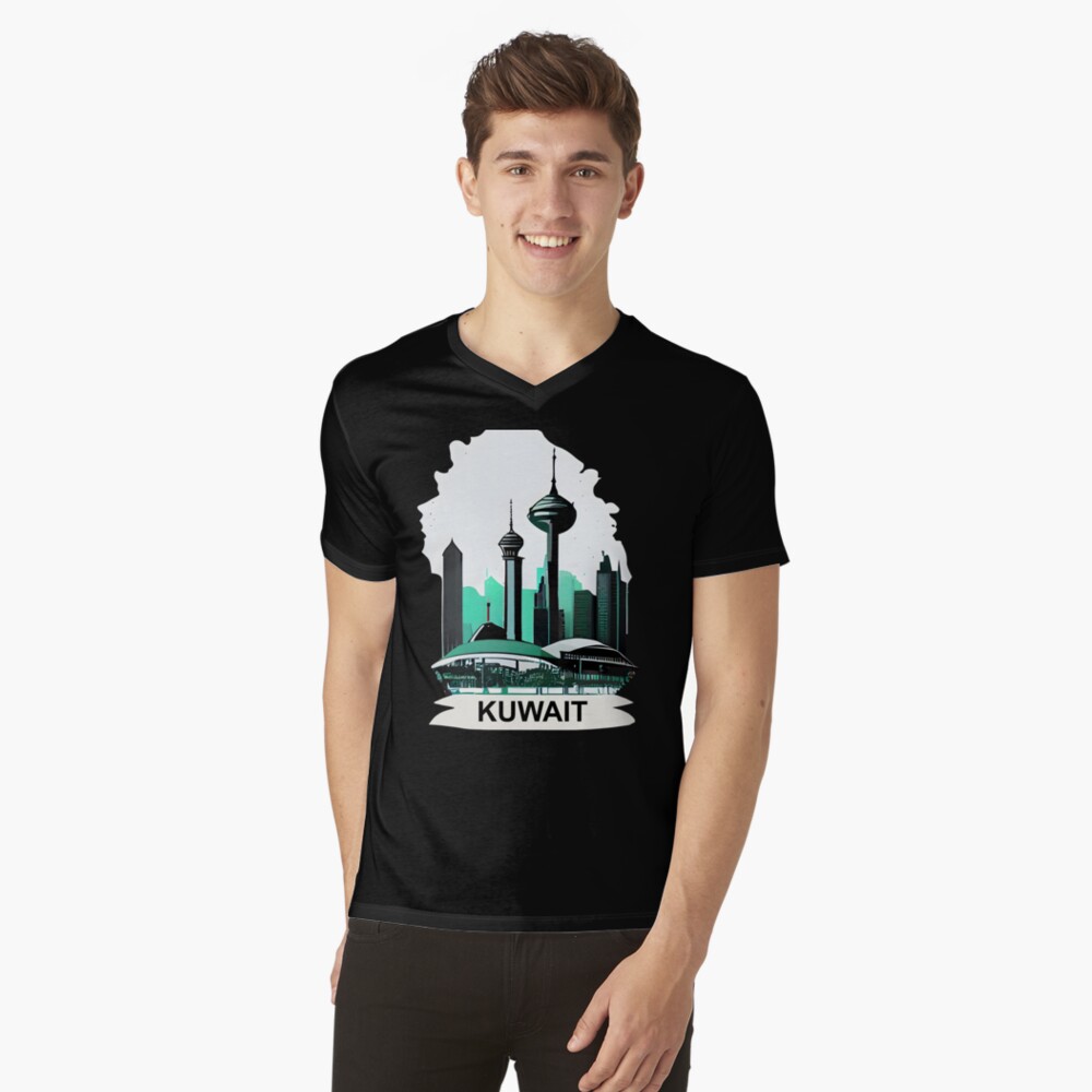 "Kuwait City" Sticker for Sale by PosterManiaRo | Redbubble