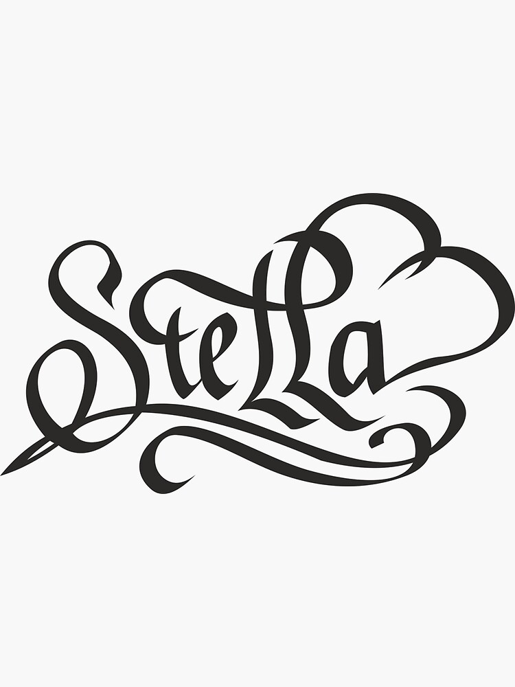 "Stella" Sticker for Sale by oleo79 | Redbubble