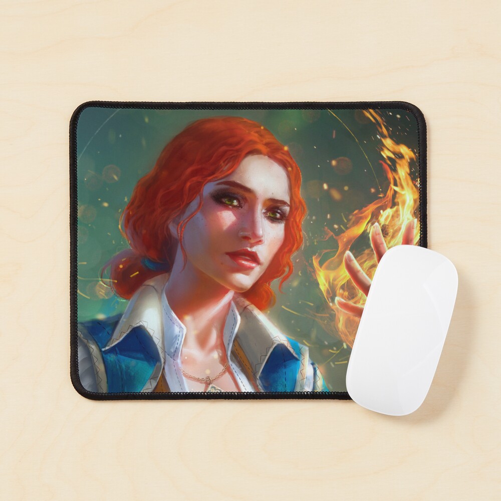 "Sorceress Triss" Sticker for Sale by anndr-art | Redbubble