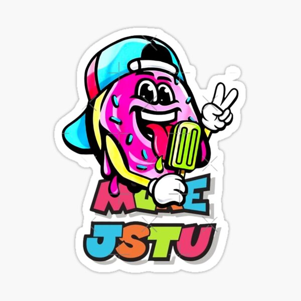 "More jstu sticker" Sticker for Sale by Yougoslavie | Redbubble