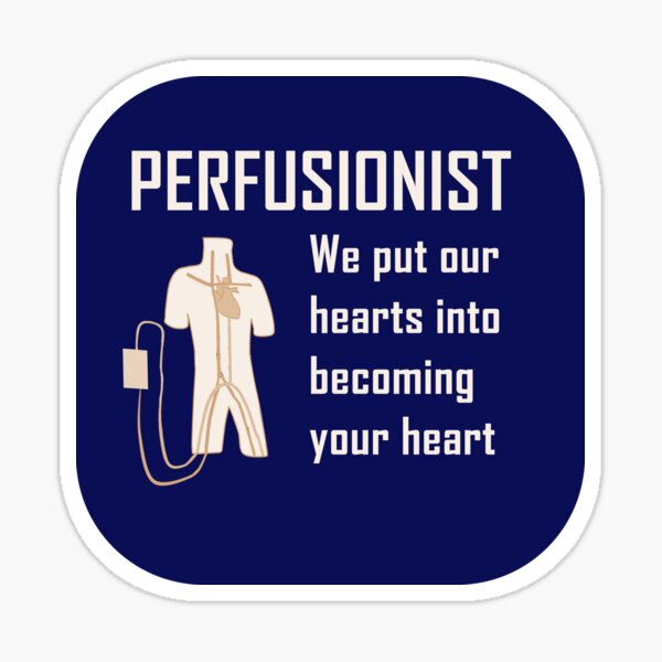 "Perfusionist ECMO" Sticker for Sale by Eklectikos | Redbubble