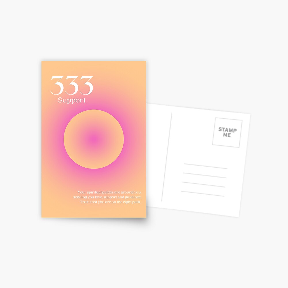 "Angel Number 333 Support Aura Gradient Energy Aesthetic Spiritual ...