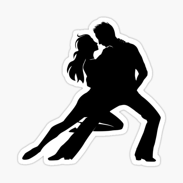 "Latin Dancers" Sticker for Sale by bc21design | Redbubble