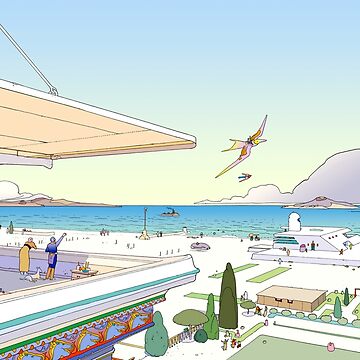 " Moebius Surrealism | Jean Giraud Moebius Landscape" Photographic ...