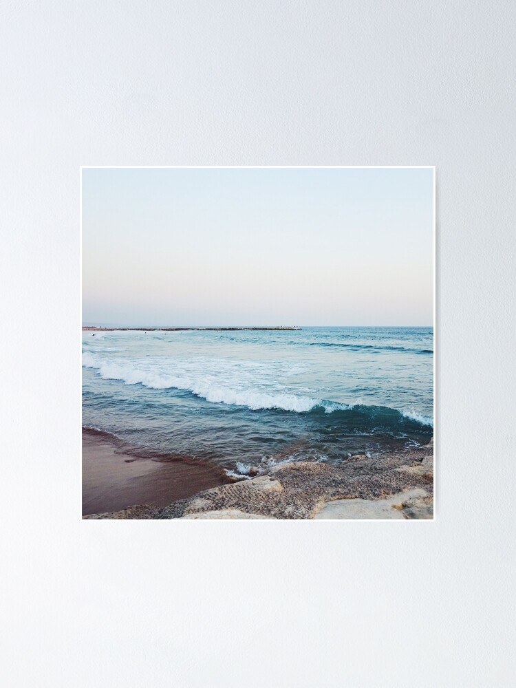 "Calm ocean waves" Poster for Sale by AlexandraStr | Redbubble