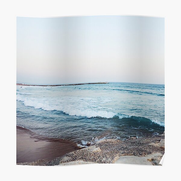"Calm ocean waves" Poster for Sale by AlexandraStr | Redbubble