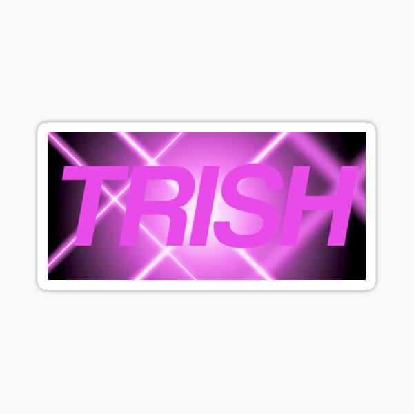 "Trish Stratus Mini Tron " Sticker for Sale by ShirtsByJam | Redbubble