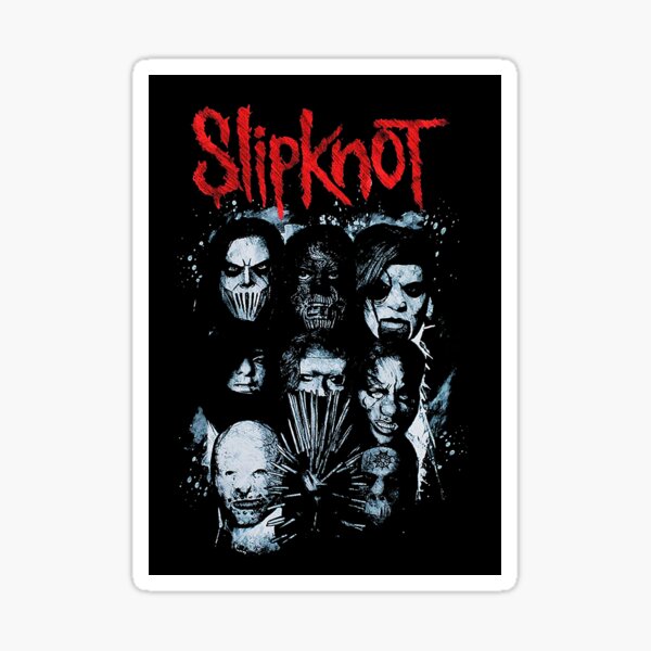 "great slipknot band" Sticker for Sale by jenthitt | Redbubble