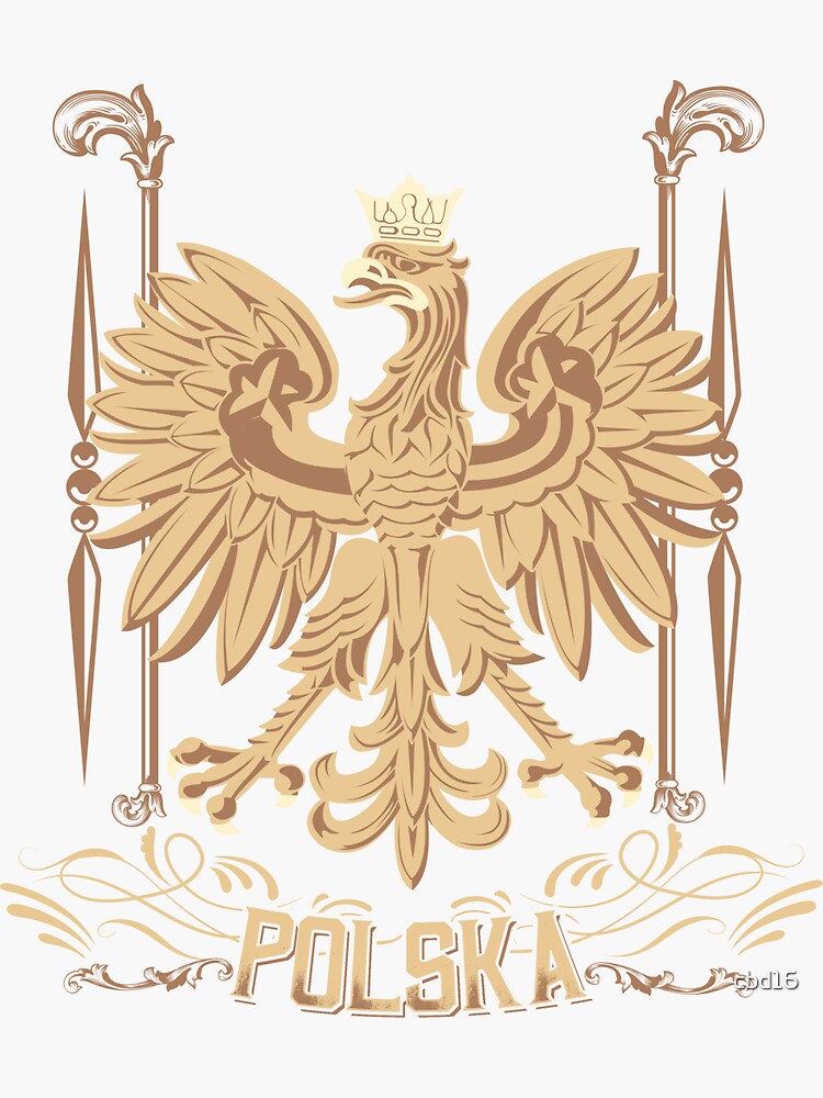 "Polish Eagle" Sticker by cbd16 | Redbubble