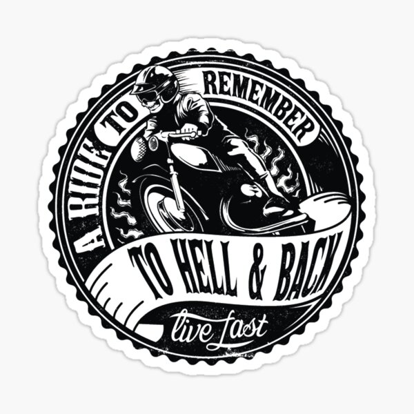Live To Ride Stickers | Redbubble