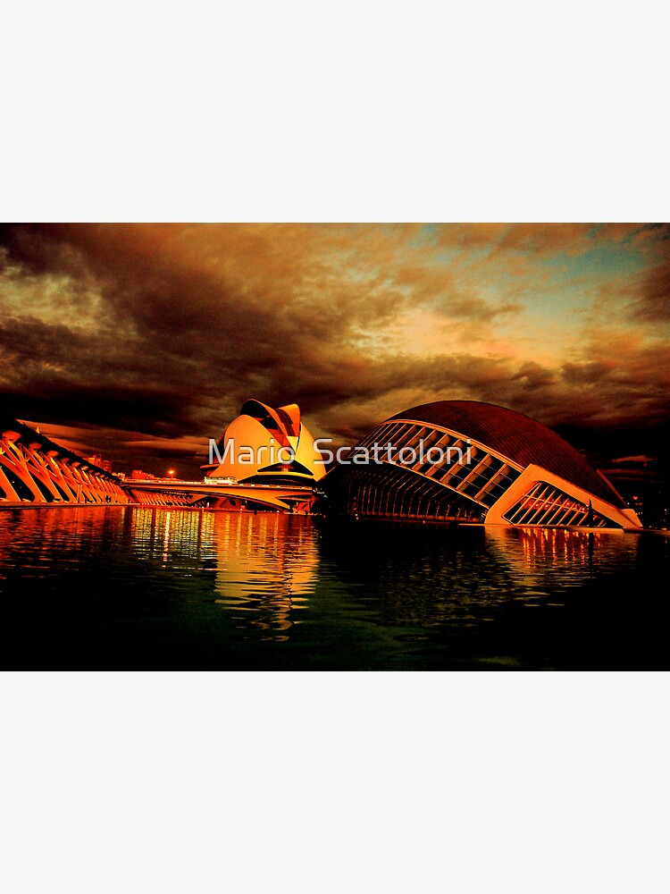 "Reina Sofia Arts Palace & Hemesferic Museum 0172" Poster by ...