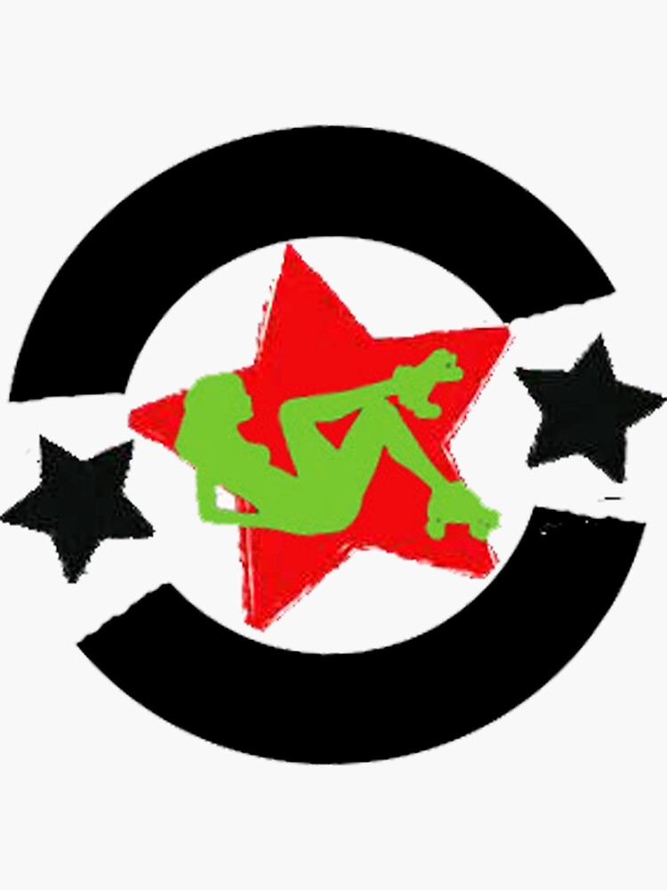 "Roller Girl Star" Sticker for Sale by Flippa | Redbubble