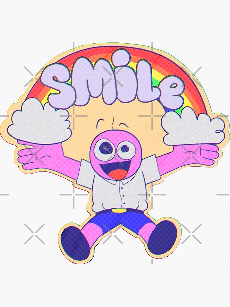 "Smiling Friends Pim Smile Smiling Friends Merch" Sticker for Sale by ...