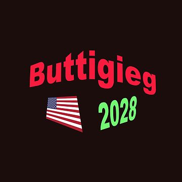 "Buttigieg 2028" Sticker for Sale by lobodelnoir | Redbubble