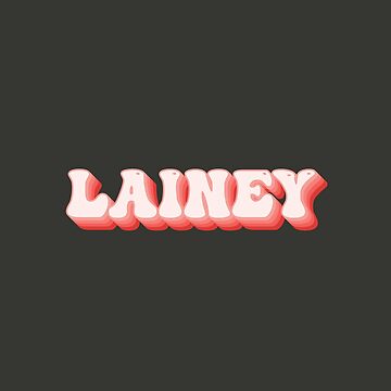 "Lainey - Name" Art Board Print for Sale by kindxinn | Redbubble