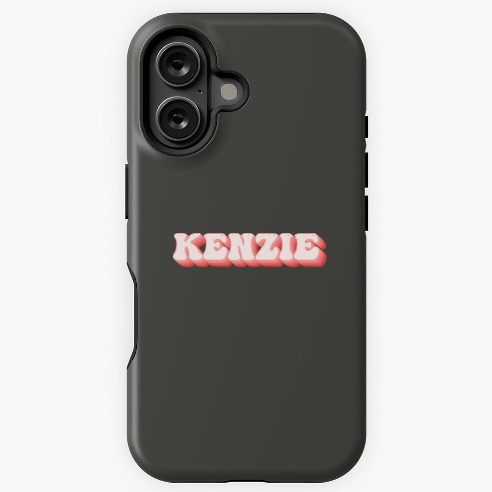 "Kenzie - Name" Sticker for Sale by kindxinn | Redbubble