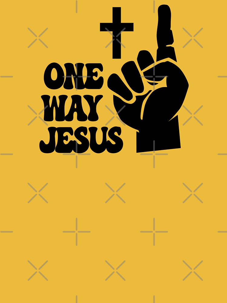 "Jesus Revolution One Way Jesus" Essential T-Shirt for Sale by ...
