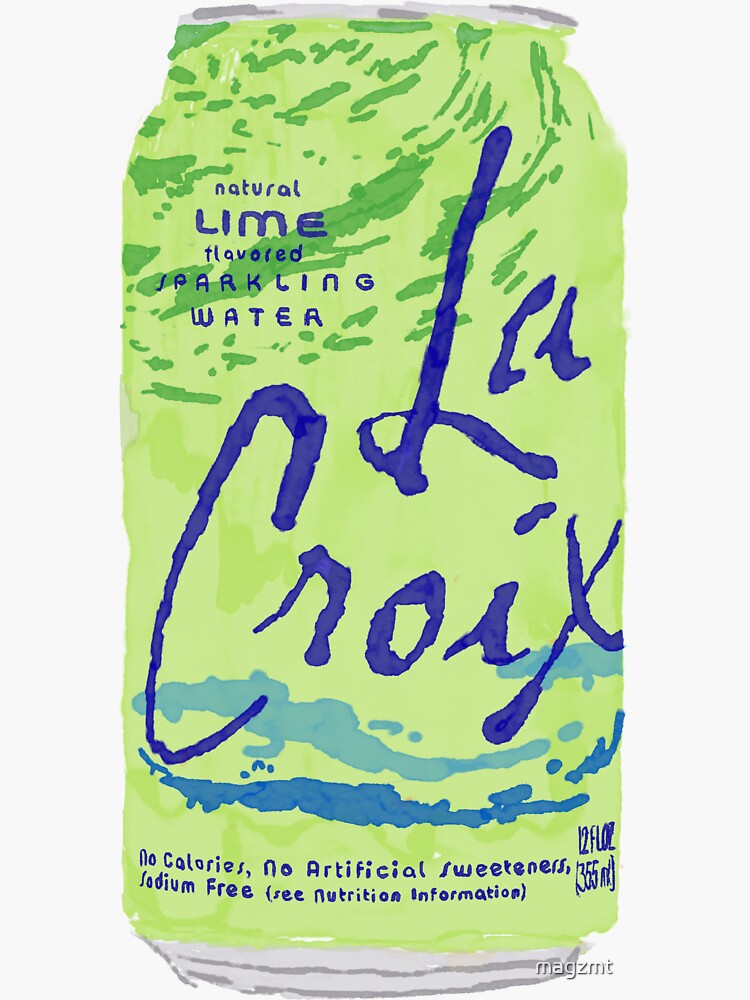"Lime La Croix" Sticker by magzmt | Redbubble