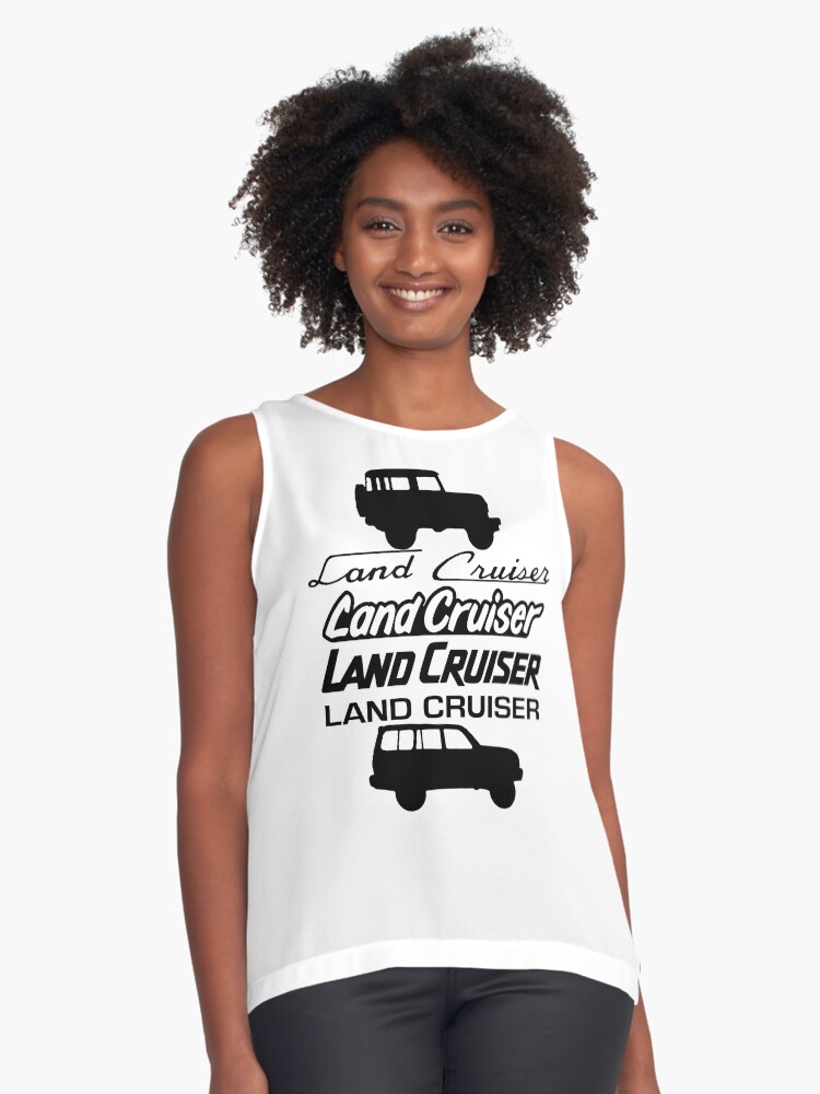 "Land Cruiser Fonts FJ40 Tee, FJ80" Sticker for Sale by BreitbachDian ...