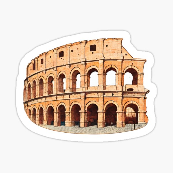 "Arena in Verona - Sticker" Sticker for Sale by b00a | Redbubble