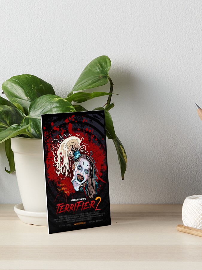 "Terrifier 2 Little Pale Girl Art The Clown Alternative Horror Movie ...