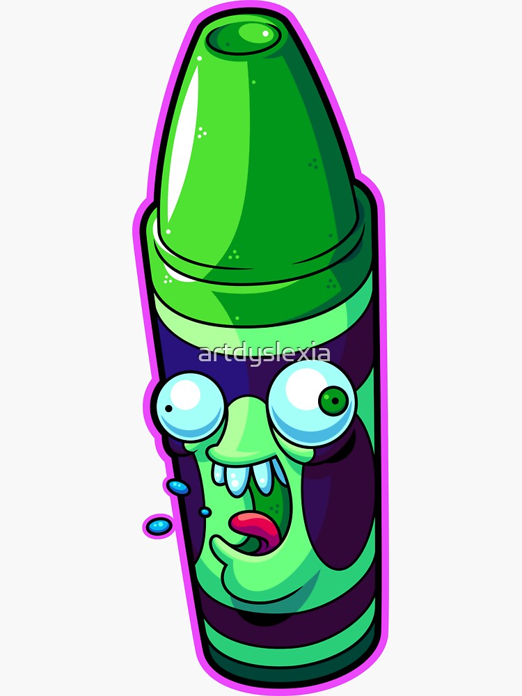 "Cray Cray" Sticker for Sale by artdyslexia | Redbubble