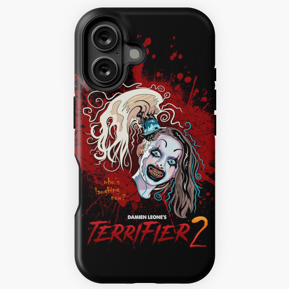 "Terrifier 2 Little Pale Girl Art The Clown Horror Movie" Sticker for ...