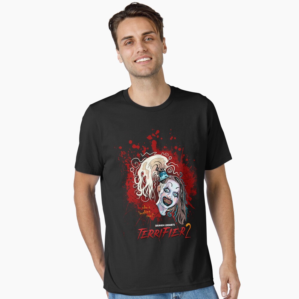 "Terrifier 2 Little Pale Girl Art The Clown Horror Movie" Sticker for ...