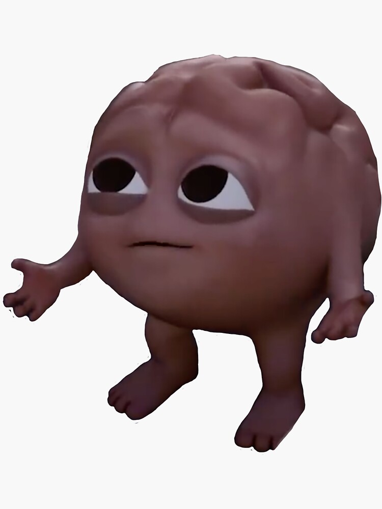 "brain lil dicky" Sticker for Sale by bshac | Redbubble