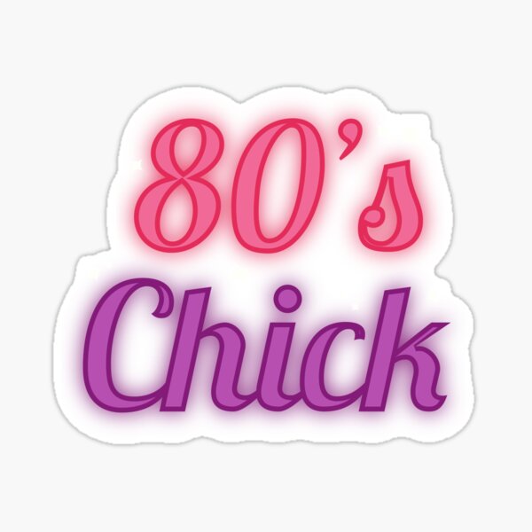 "80s Chick | 80s theme gift | 80s neon tshirt | rad mom shirt | 80s mom ...