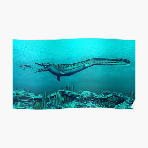 "Mosasaurs" Poster by Skyviper | Redbubble