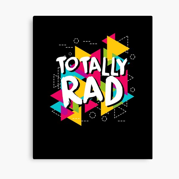 "Totally Rad | 80s theme gift | 80s neon tshirt | rad dad shirt | 80s ...