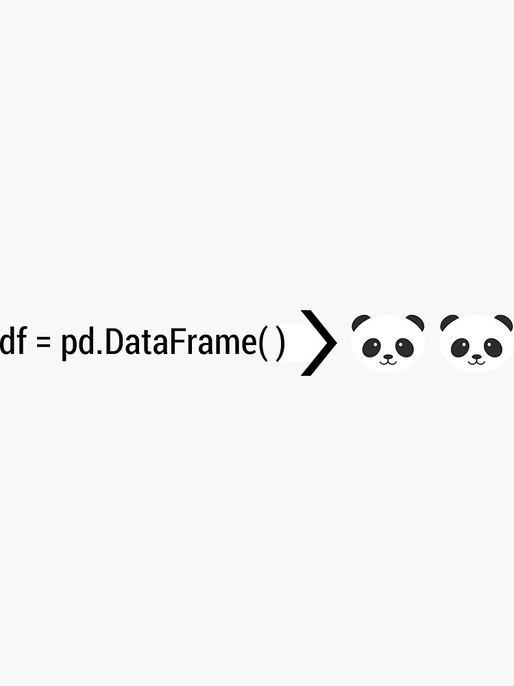 "Pandas > Pandas" Sticker for Sale by ienjoydogs | Redbubble