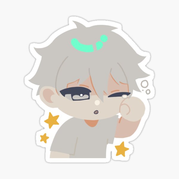 "Seishiro Nagi Chibi" Sticker for Sale by vzefr | Redbubble