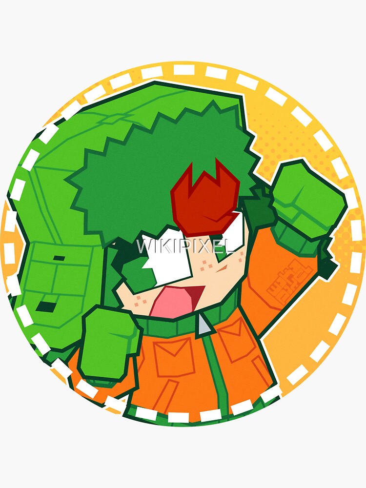"KYLE!" Sticker for Sale by WIKIPIXEL | Redbubble