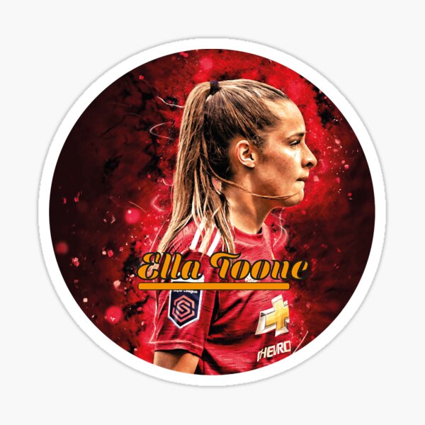 "Ella Toone" Sticker for Sale by fournierheike | Redbubble