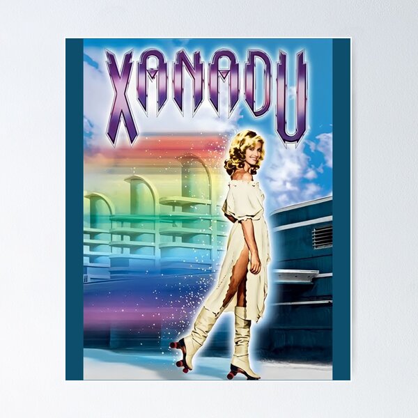 "Xanadu " Poster for Sale by Margareter | Redbubble