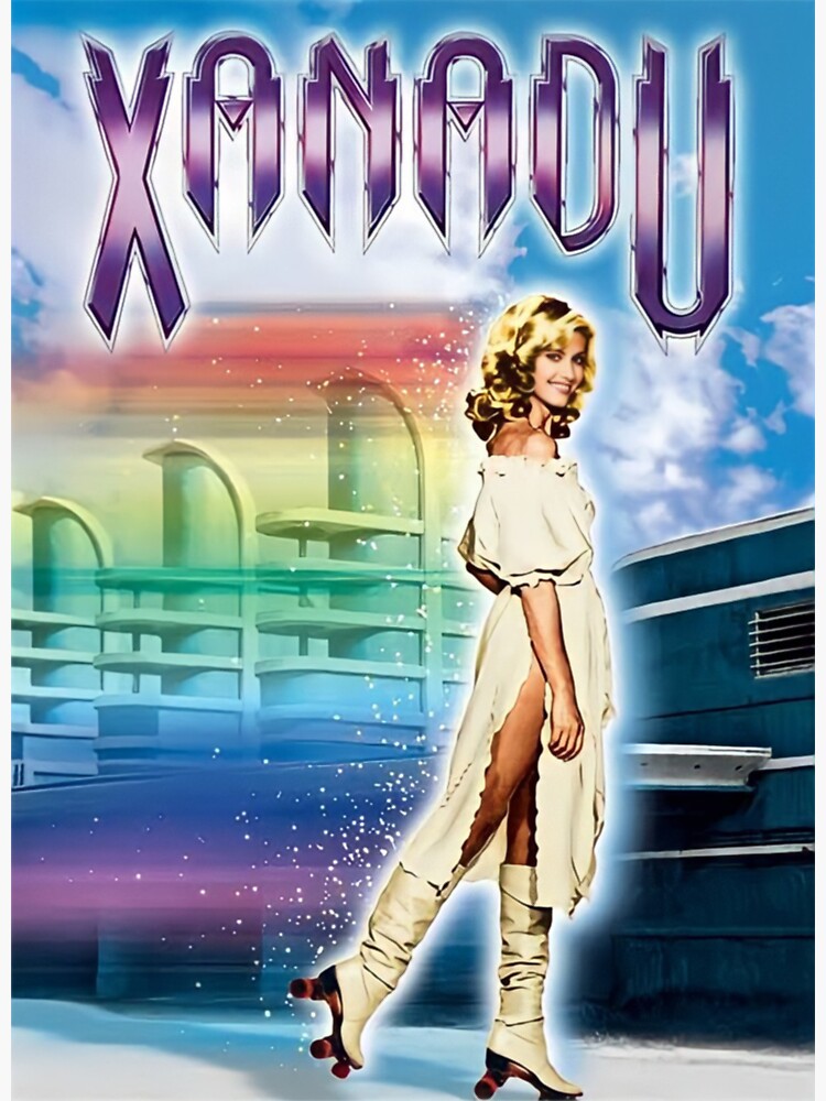 "Xanadu " Sticker for Sale by Margareter | Redbubble