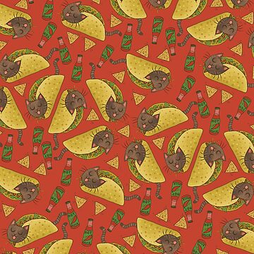 "Taco Cats" Socks for Sale by dcrownfield | Redbubble
