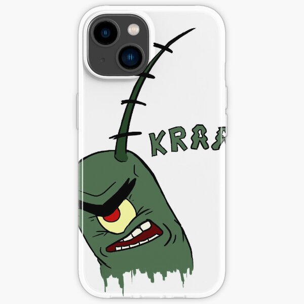 "Plankton - "Kraabs"" iPhone Case for Sale by DrSteen | Redbubble