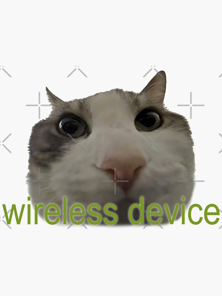"Wireless device" Sticker for Sale by Sosnitsky | Redbubble