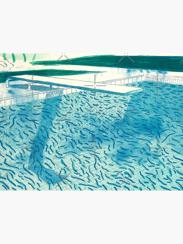 Swimming Pool |David Hockney Vintage Art | David Hockney Paintings ...