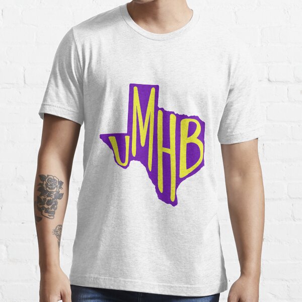 "UMHB Texas Shape" T-shirt for Sale by analisaaaxo | Redbubble | umhb t ...