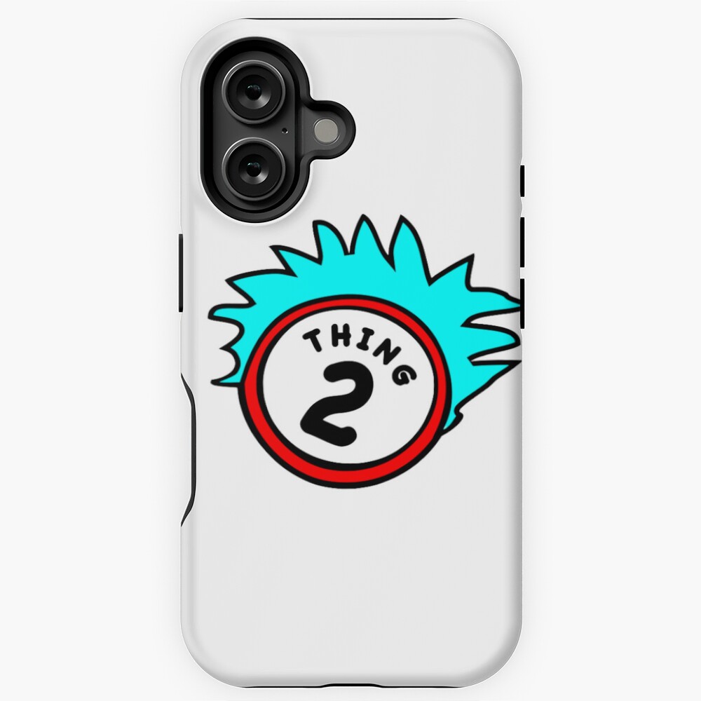 " Thing 1 Thing 2 " Sticker for Sale by moullknoz | Redbubble