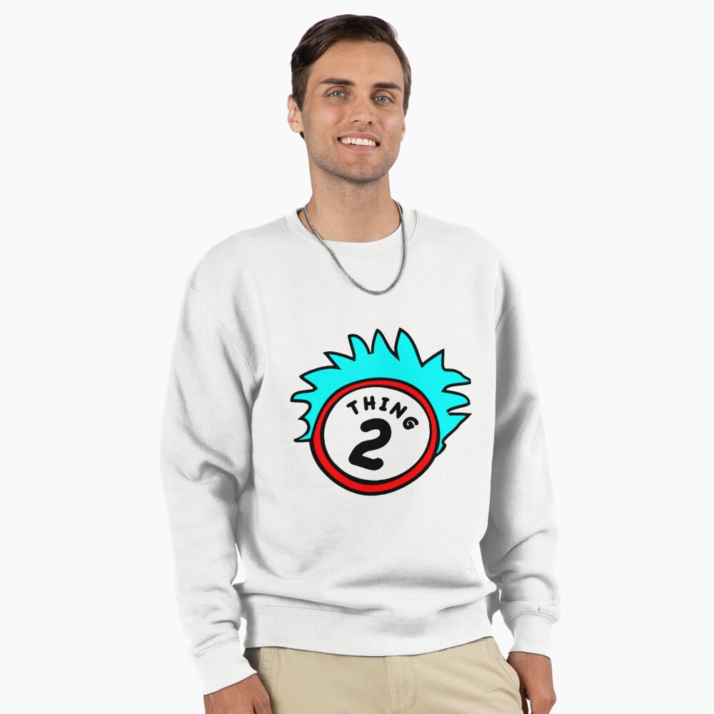 " Thing 1 Thing 2 " Sticker for Sale by moullknoz | Redbubble