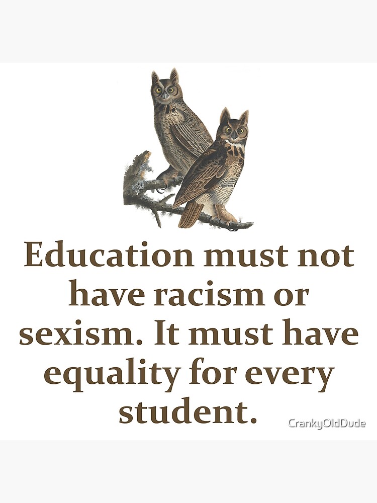 Racism Education Quotes