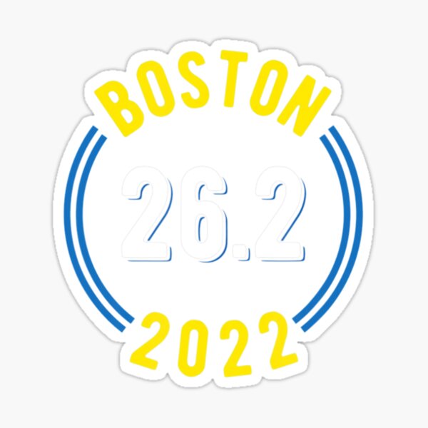 "Boston 2022 Marathon " Sticker for Sale by KnownQualityTee | Redbubble
