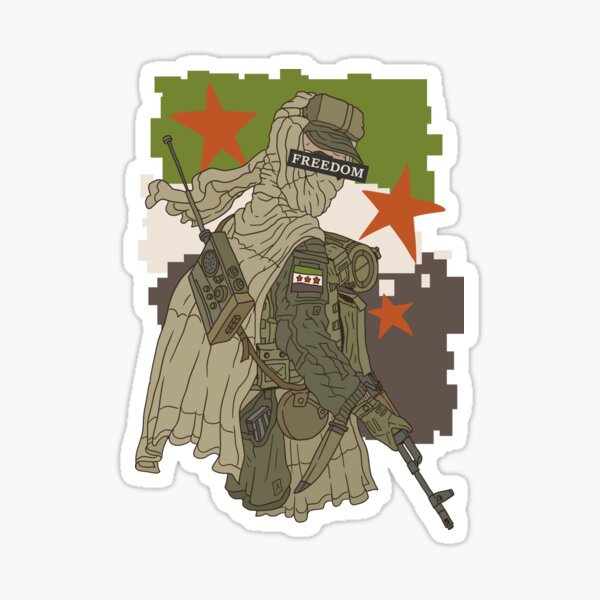 "Free Syrian army" Sticker for Sale by jjartanddrawing | Redbubble