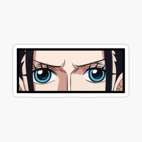 "Nico robin eyes" Sticker for Sale by CAPTAIN-DESIGN ⭐️⭐️⭐️⭐️⭐️ | Redbubble