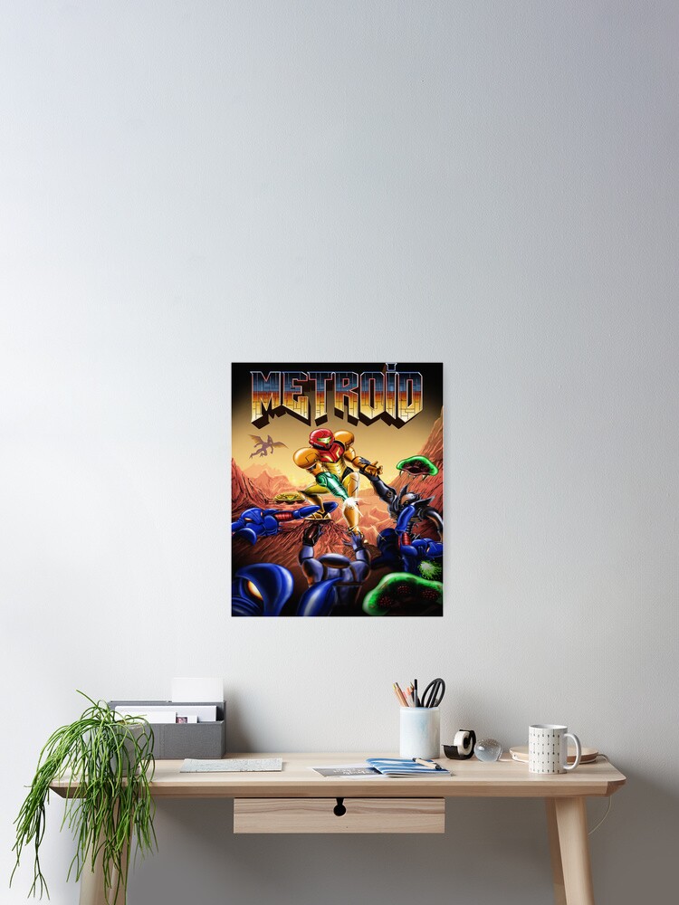 "metroid" Poster for Sale by haynesnathan | Redbubble